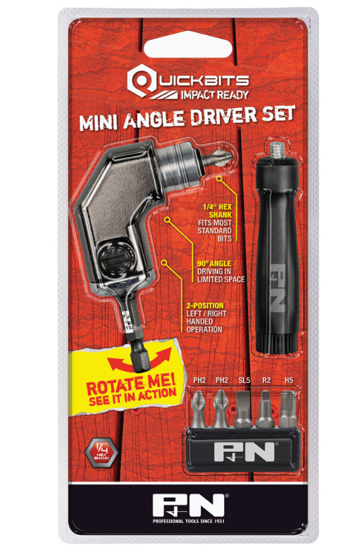 P&N Mini Angle Driver Set Quickbit 6 Pce 107RAD370 – RBW Industrial ...