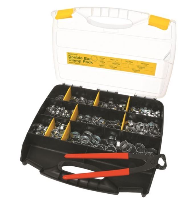 Tridon Double Ear Clamp Kit with Pincer 300pce TEC300 – RBW Industrial ...