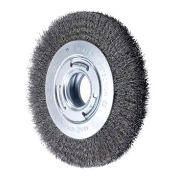 Pferd Bench Wire Brush Wheel dia. 200x25 Universal bench grinder Steel ...