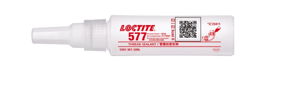 Loctite 577 Thread Sealant Medium Strength High Pressure 50ml Tube 577 ...