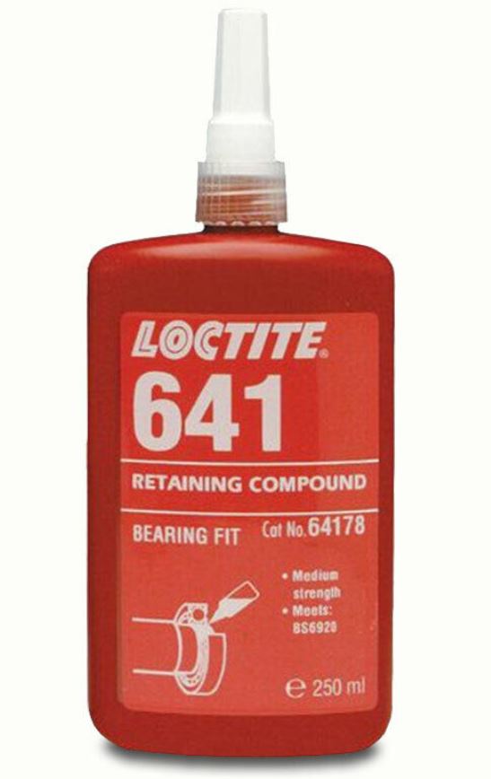 Loctite 641 Retaining Compound Medium Strength 250ml Bottle 641-250ML ...