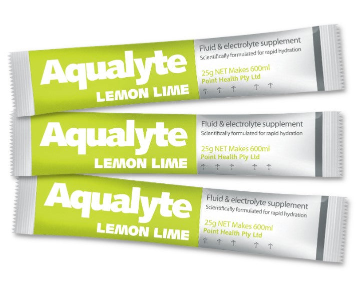 Aqualyte 25g Sachets Box 50 Lemon/Lime Flavours A-L25G50S – RBW ...