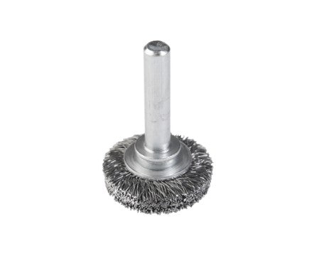 Union Industrial Round Spindle Crimped Wire Wheel Brush 19mm x 5W ASW ...