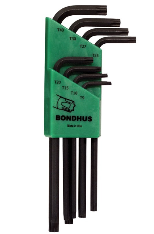 Bondhus Set 8 Tamper Resist Torx L-WR TR9-TR40 BD32434 – RBW Industrial ...