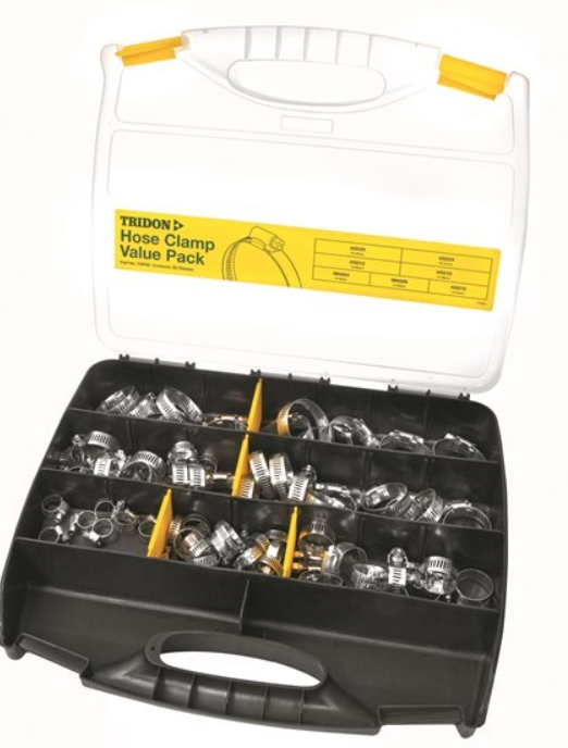 Tridon Hose Clamp Value Pack Perforated Part Stainless Steel 82 Clamps ...
