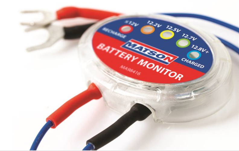 Matson 12v Battery Monitor LED MA98416 – RBW Industrial Supplies