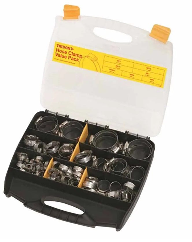 Tridon Multipurpose 82 Piece Hose Clamp Value Pack MP82 – RBW ...